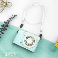 China 3.7V Mini Portable USB Rechargeable Fan 12.6x8.6x4cm Three Speed Wind Power for sale