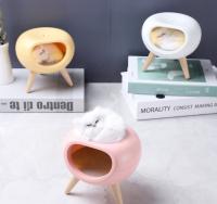 China 1200mAh Rechargeable LED Night Light with Stepless Dimming Cute Cat Design 145x138x136mm for sale