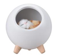 China 1200mAh 5V Cat Night Light Lamp USB Charging with Bluetooth Speaker for sale