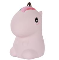 China 1200mA Rechargeable Silicone Unicorn LED Night Light DC5V 7 Color Bedroom Decoration for sale