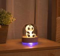 China 3.7V 1W Bedroom LED Night Light Panda Design USB Rechargeable for sale