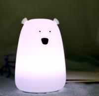 China AAA Battery Operated Bear Night Light with Pat Control 4 LED 0.3W for sale