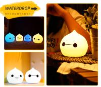 China 6000K Bedroom LED Night Light , AAA battery Waterdrop Table Lamp for sale