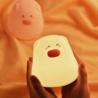 China ROHS Tabletop Night Light Lamp , AAA Battery Pig LED Light for sale