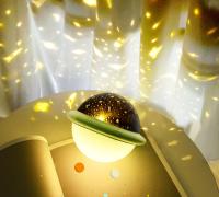 China 5V 1000mA 2W UFO Sky Star Projector Night Light Kids Lamp 1 Year Warranty for sale