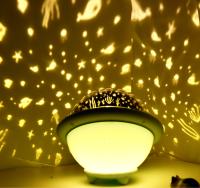 China 5V 1000mA 2W UFO Sky Star Projector Night Light Kids Lamp 1 Year Warranty for sale
