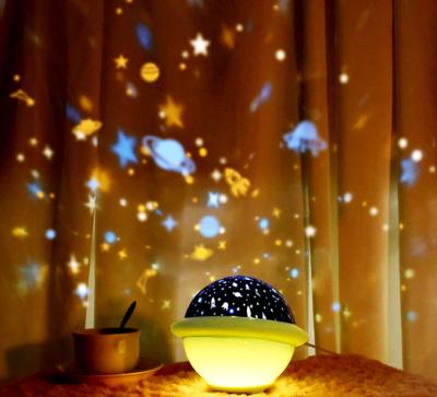 China 5V 1000mA LED UFO Projector Night Light 151x132mm for Children for sale