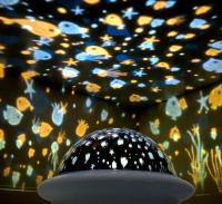 China 5V 1000mA LED UFO Projector Night Light 151x132mm for Children for sale