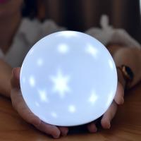 China ABS Silicone Night Light Ball Rechargeable with ROHS certificate for sale