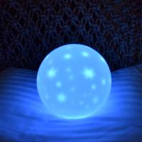 China ABS Silicone Night Light Ball Rechargeable with ROHS certificate for sale