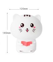 China OEM Kingda Remote Control Kitten Night Light battery powered CE certificate for sale