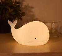China 0.4w 18650 Battery Bedroom LED Night Light Animal Whale 15 Hours Using for sale