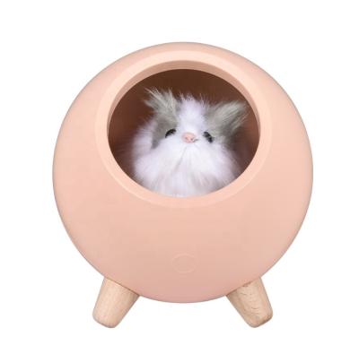 China ROHS 1.2W Hamster LED Night Light 3 Hours Charging for Kids Bedroom for sale