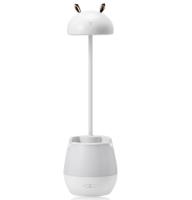 China 2W LED Touch Desk Lamp with Pen Holder for Bedroom Office Study for sale