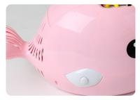 China Battery Operated 386g Whale Bubble Machine 16x11cm One click bubbling for sale