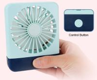 China Square Table 5V Mini Usb Desk Fan 9.5*12CM with 4 Speed Levels for sale