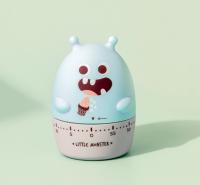 China Rotating ABS Cartoon Kitchen Timer 60 Minute Mechanical Timer 7x7x9cm Eco Friendly for sale