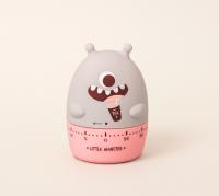China Rotating ABS Cartoon Kitchen Timer 60 Minute Mechanical Timer 7x7x9cm Eco Friendly for sale