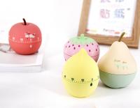 China Kingda Fruit Shape 60 Minute Kitchen Timer ABS Plastic Cute Countdown Timer ODM for sale