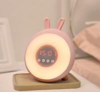 China Cute Animal Led Night Clock 1200mAh Battery CE ROHS approval for sale