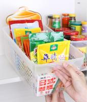 China 10kg Plastic Kitchen Fridge Storage Box Durable Refrigerator Organizer Basket for sale