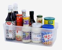 China 10kg Plastic Kitchen Fridge Storage Box Durable Refrigerator Organizer Basket for sale