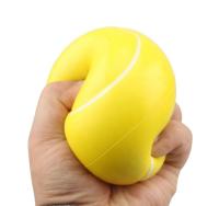 China Custom Logo PU Foam Stress Ball 6cm Anti Stress Toy for Hand Exercise for sale