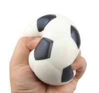 China Custom Logo PU Foam Stress Ball 6cm Anti Stress Toy for Hand Exercise for sale