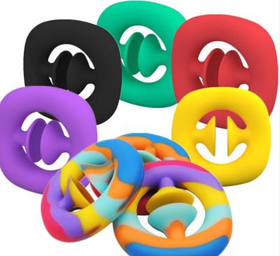 China Stress Relief Popper Snapper Fidget Toy 41g Silicone Material for sale
