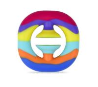 China Stress Relief Popper Snapper Fidget Toy 41g Silicone Material for sale