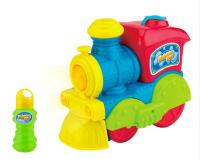 China EN71 ABS Bubble Blowing Toy Train With Lights And Sounds for sale