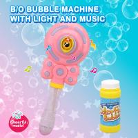 China Lollipop Shape Bubble Spray Toy 11x27cm Kids Birthday Gift for sale