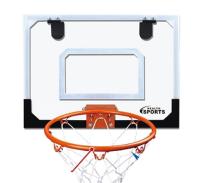 China Kingda Hanging Wall Mini Basketball Hoop 40x30x27cm Metal Frame with Inflatable Tube for sale