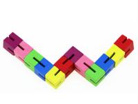 China Educational 5.4*4cm Geometric Wooden Blocks 60g CE certificate for sale