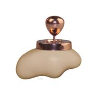 China ABS Gyro Finger Fidget Toy 6x5cm Stress Relief Spinner for Anxiety Focus for sale