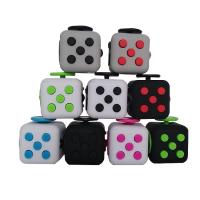 China ABS 3.5cm 6-Side Fidget Cube for Adults 10 Colors FCC Certified Stress Relief Toy for sale