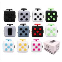China ABS 3.5cm 6-Side Fidget Cube for Adults 10 Colors FCC Certified Stress Relief Toy for sale