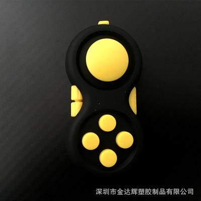 China 6 Sides Finger Fidget Toy 6.5cm ABS 10 Colors for Adults Stress Relief for sale
