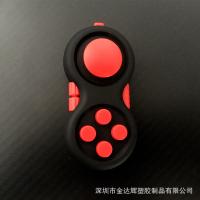 China 6 Sides Finger Fidget Toy 6.5cm ABS 10 Colors for Adults Stress Relief for sale