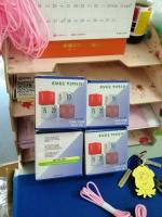 China 6.5cm Cube Kitchen Timer White Red Color Mechanical Timer for Cooking Exercise for sale