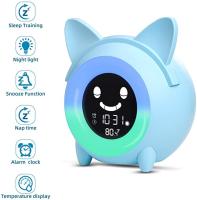 China Kingda 14.5*8.6*13CM Light Up Alarm Clock 4 level adjustable for sale