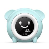 China OEM ODM Simulation Color Changing Alarm Clock cartoon dog for sale