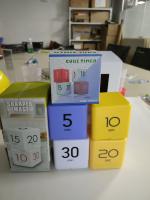China 6.5cm ABS Smart Cube Timer 75g Red Yellow Kitchen Exercise Timer for sale