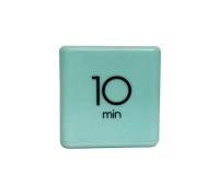 China 6.5cm ABS Cube Kitchen Timer Red Yellow LED Digital Countdown Timer 75g for sale