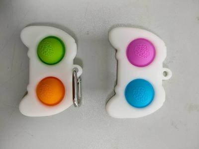 China Ergonomic ABS Silica Gel Pop Fidget Toy 7.6cm Pressure Release Stress Relief for sale
