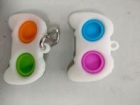 China Ergonomic ABS Silica Gel Pop Fidget Toy 7.6cm Pressure Release Stress Relief for sale