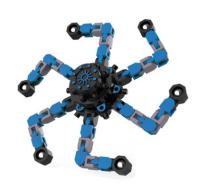 China Children's Ergonomic Fingertip Spinner ABS Fidget Toy 13x10x3cm Decompression Gyro for sale
