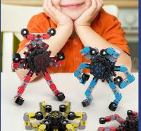 China Children's Ergonomic Fingertip Spinner ABS Fidget Toy 13x10x3cm Decompression Gyro for sale
