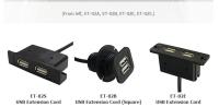 China Qi Standard USB 2.0 Embedded Desktop Wireless Charger 15W Round Black for sale