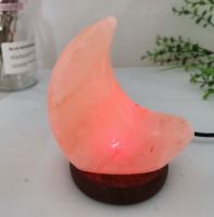 China Carved Himalayan Crystal Salt Lamp OEM / ODM Acceptable for sale